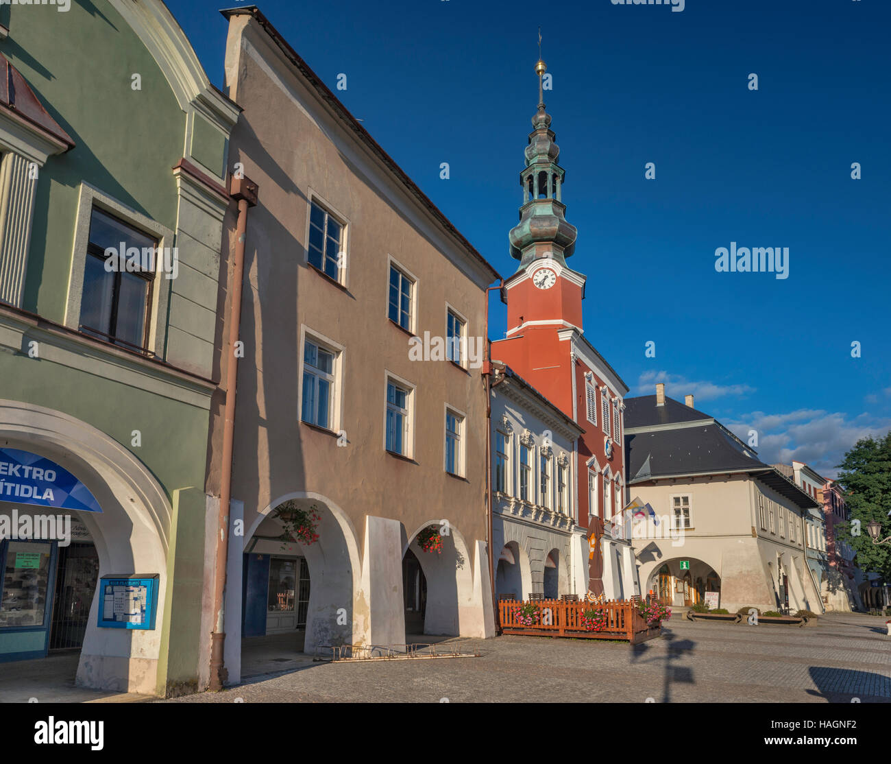 Namesti miru the peace square hi-res stock photography and images - Alamy