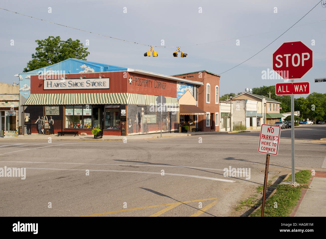 Route 66, Cuba, Crawford County, Missouri, USA Stock Photo - Alamy