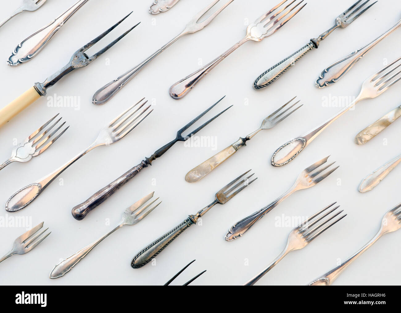 beautiful vintage fork pattern - old cutlery , beautiful retro flatware ...