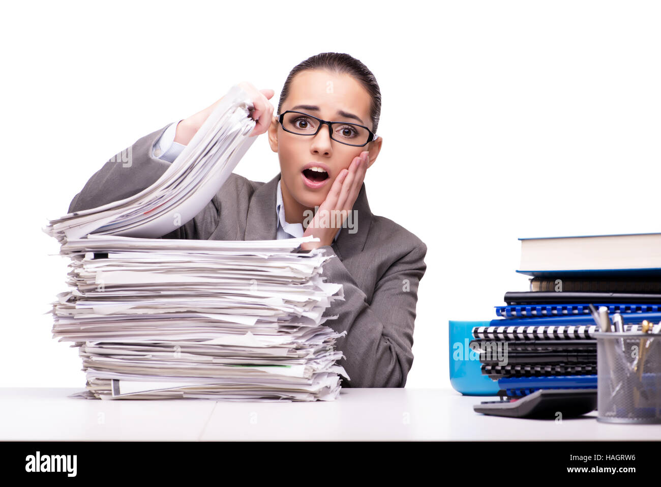 Piles of paperwork funny hi-res stock photography and images - Alamy