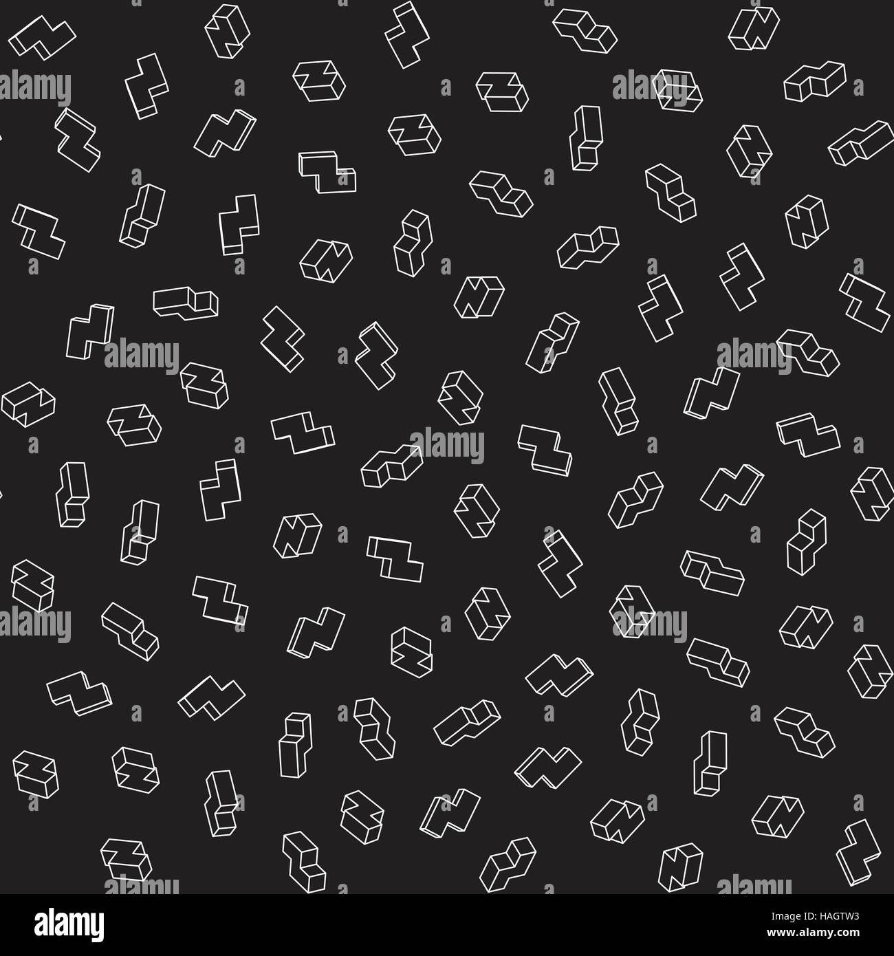 Pattern seamless simple background. Fashion 80-90s. Black and white ...