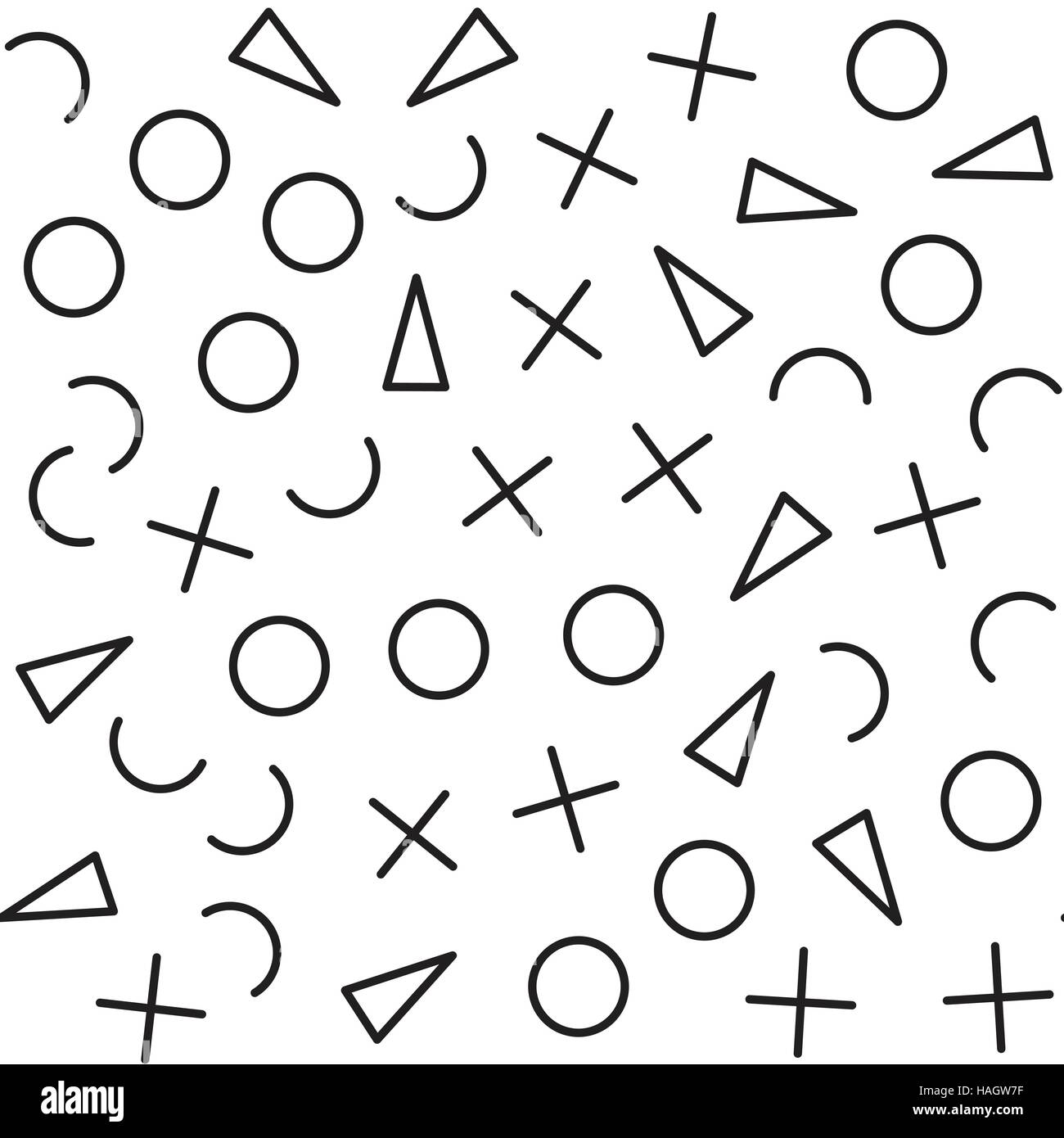 Minimal geometric vector pattern Stock Vector Image & Art - Alamy