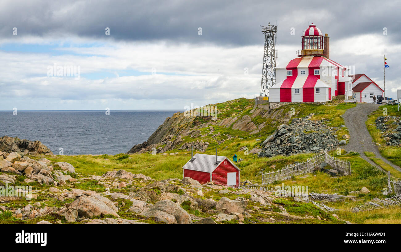 Cape Bonavista Lightstation, Newfoundland, Canada. Lighthouse station ...