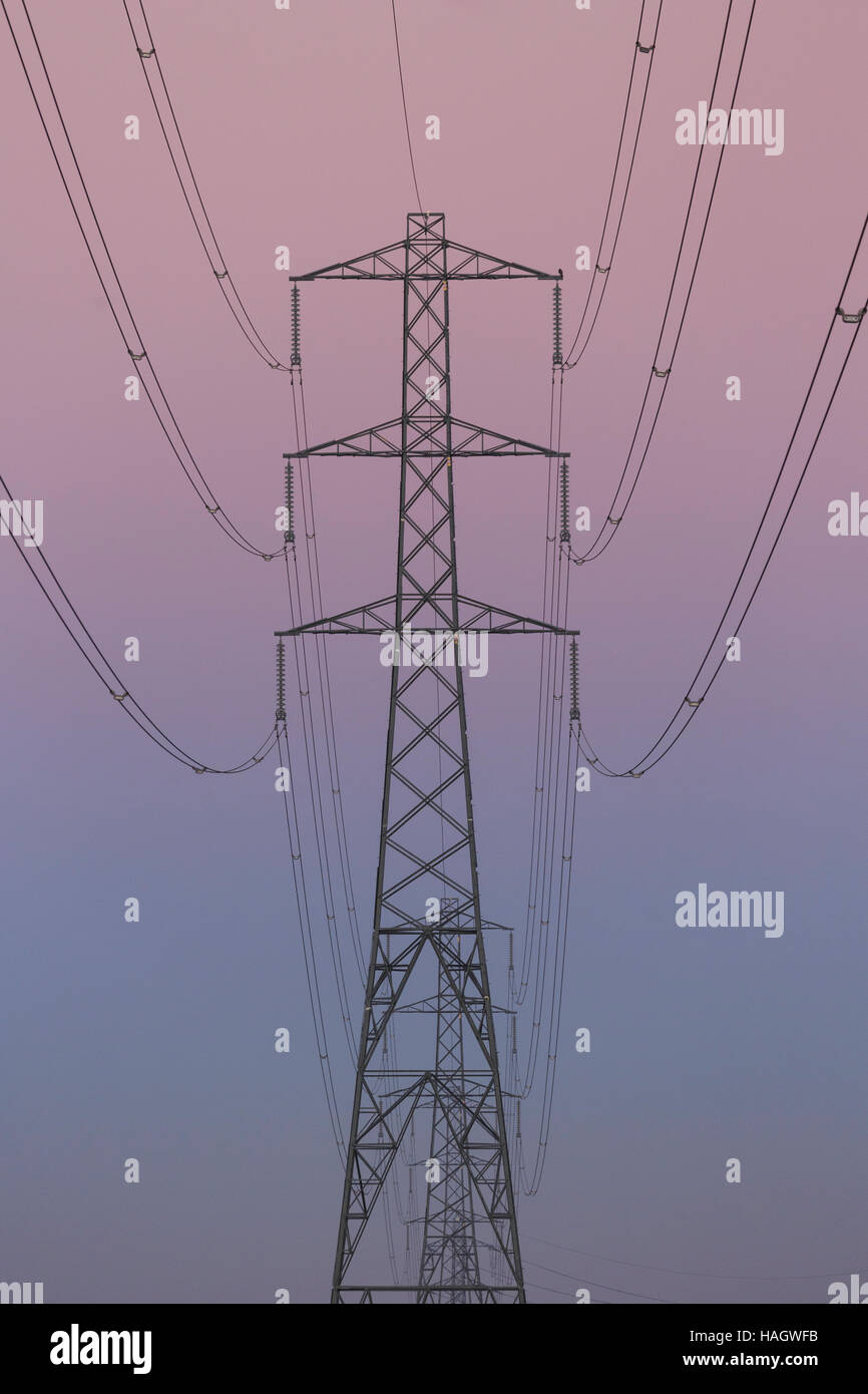 Electric electricity pylon hi-res stock photography and images - Alamy