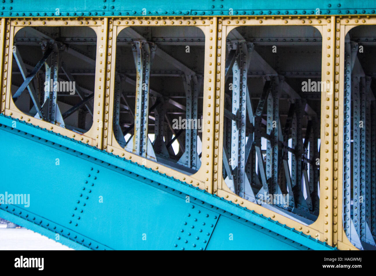 Detail steel arch bridge hi-res stock photography and images - Alamy