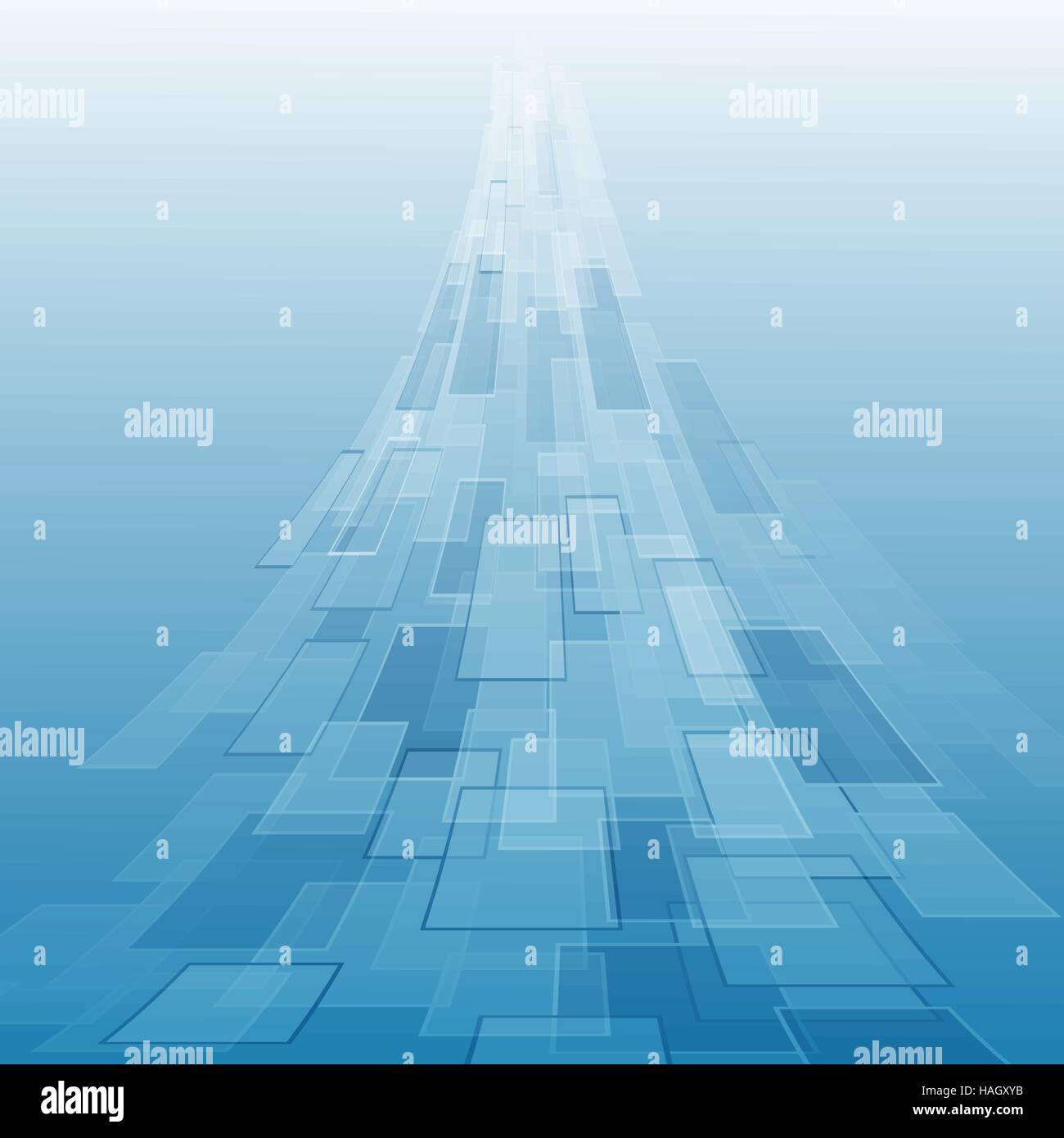 Abstract blue background with geometric, stock vector Stock Vector ...