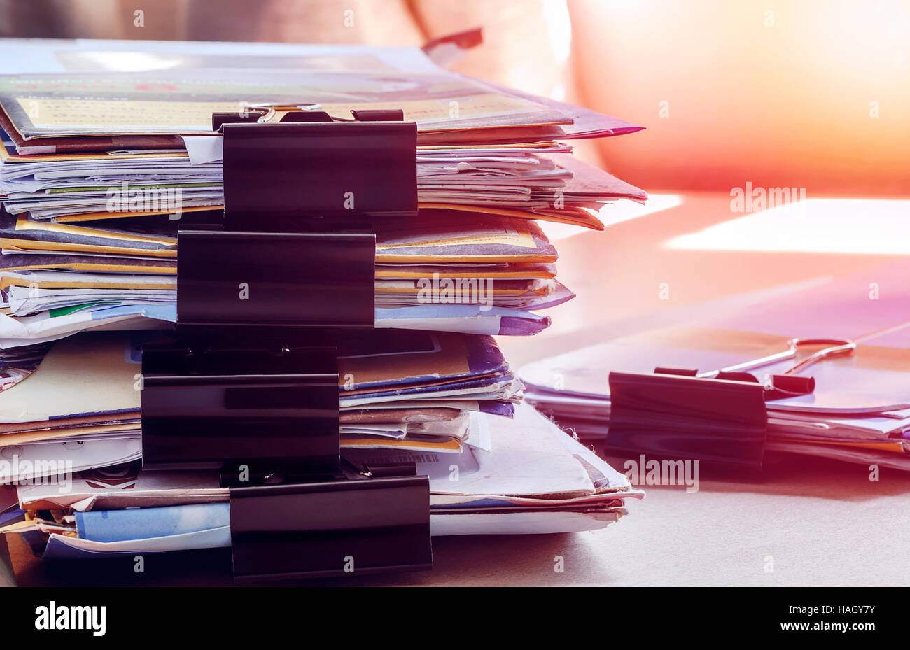 Pile of papers hi-res stock photography and images - Alamy