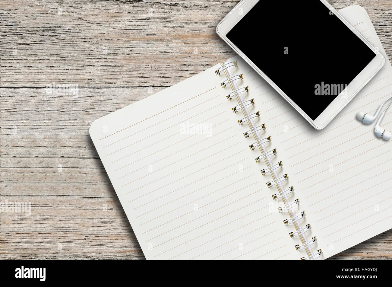 Blank notebook hi-res stock photography and images - Alamy