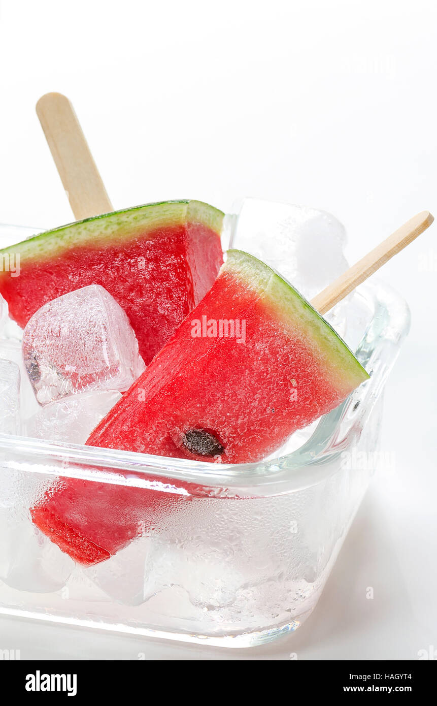 Watermelon cubes in glass bowl hi-res stock photography and images - Alamy
