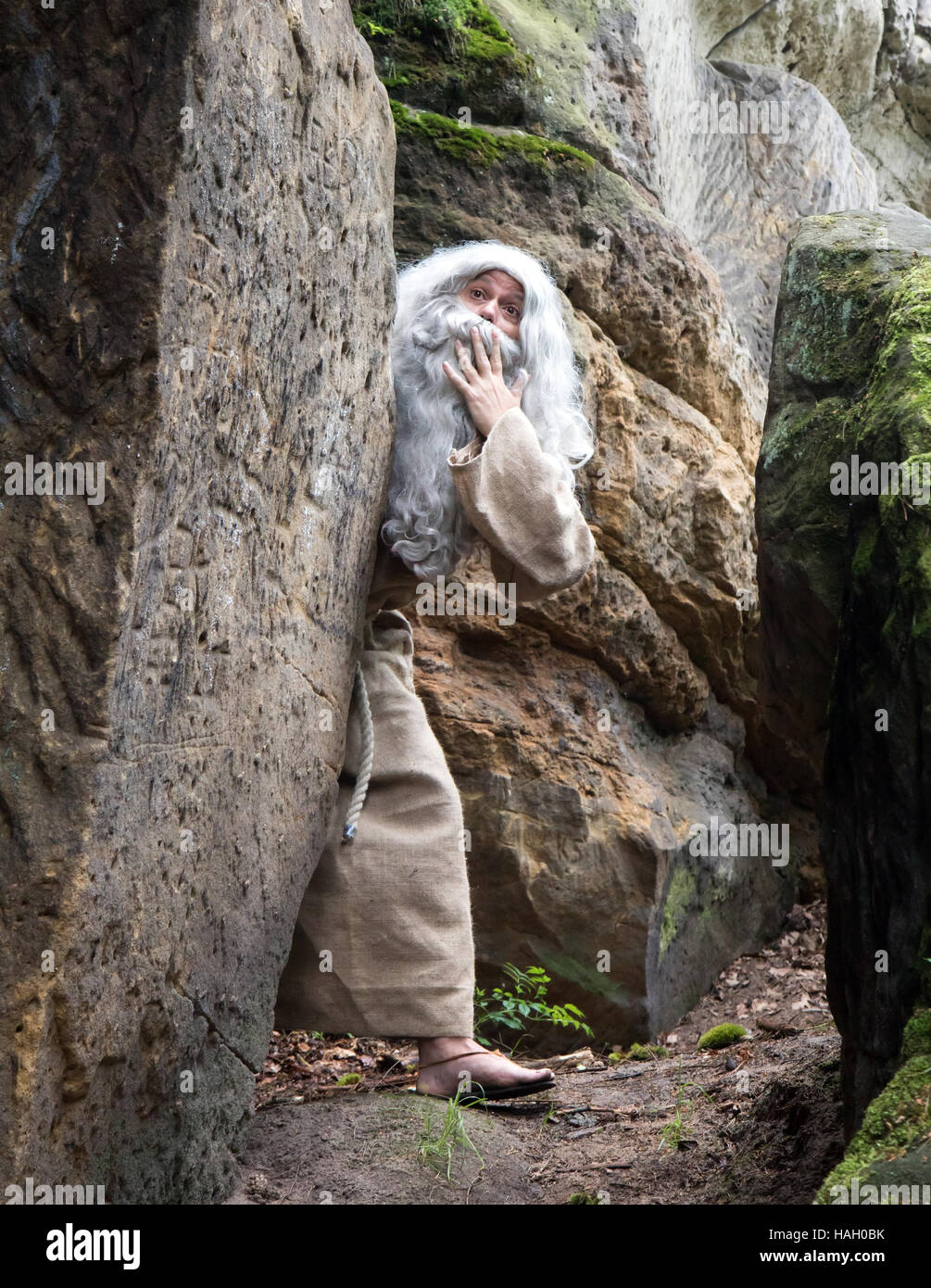 Hermit monk hi-res stock photography and images - Alamy
