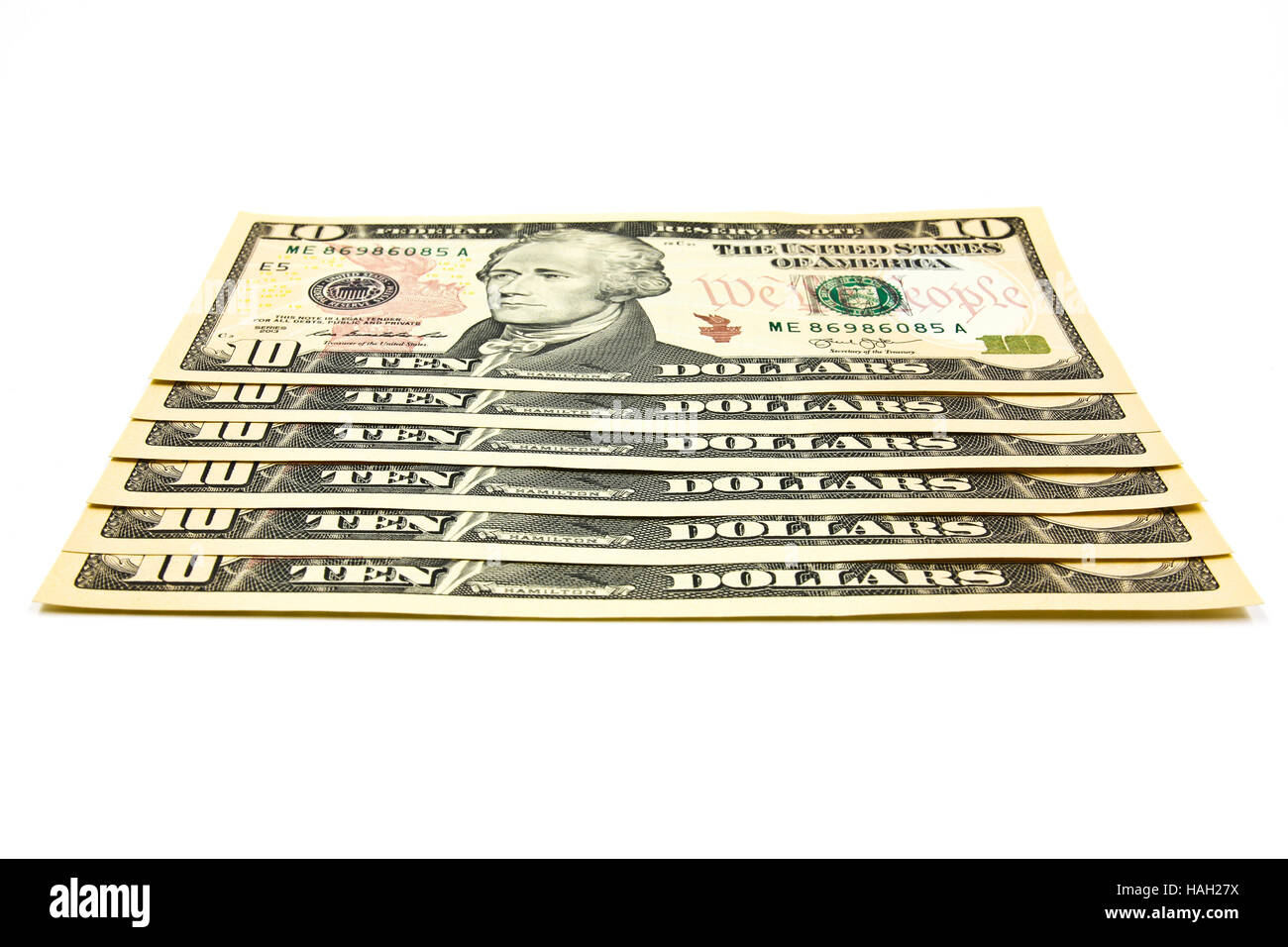 10 dollar bill hi-res stock photography and images - Alamy
