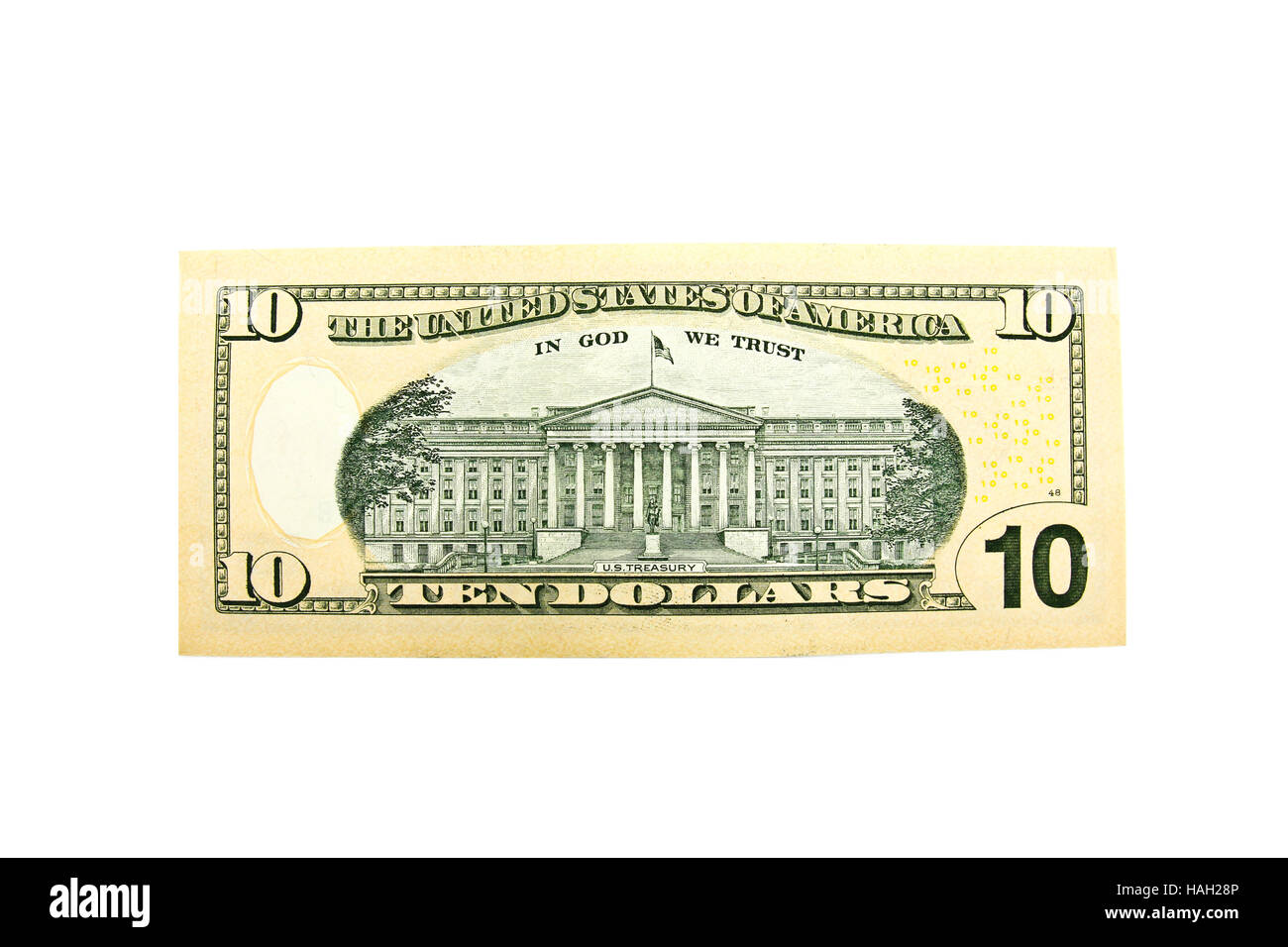 10 dollar bill hi-res stock photography and images - Alamy