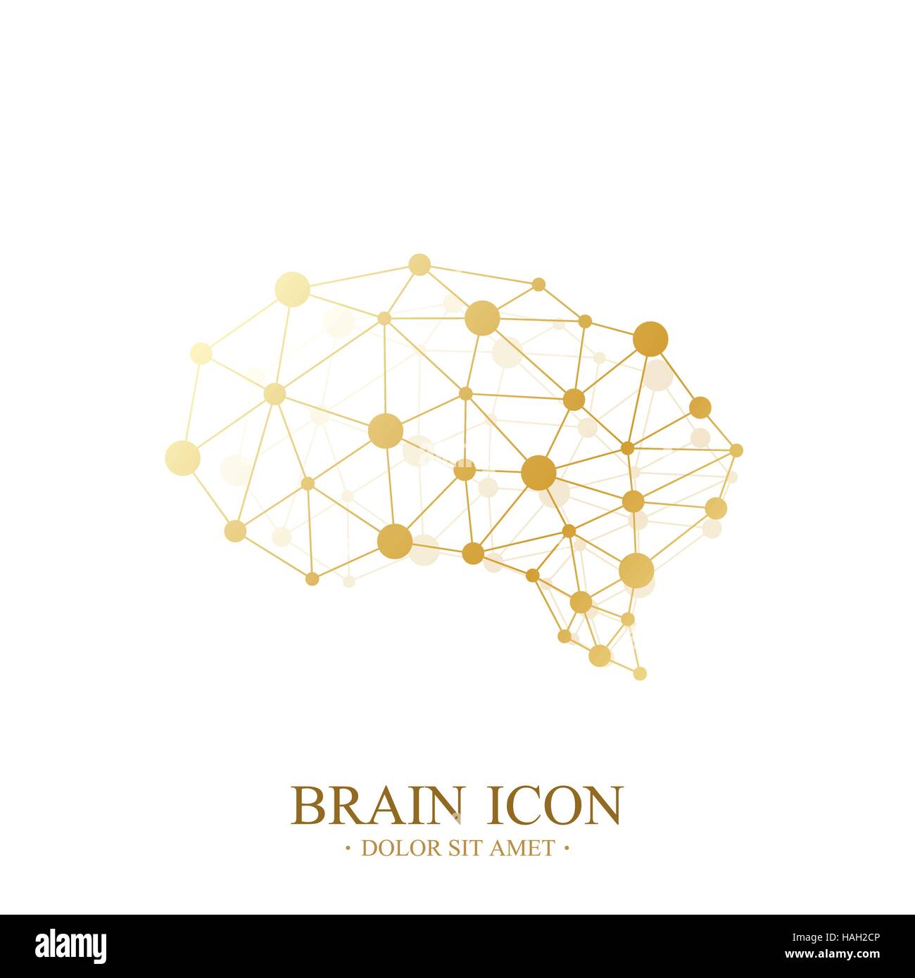 Premium Vector Template Brain Logo. Creative Concept Design Brain Icon ...