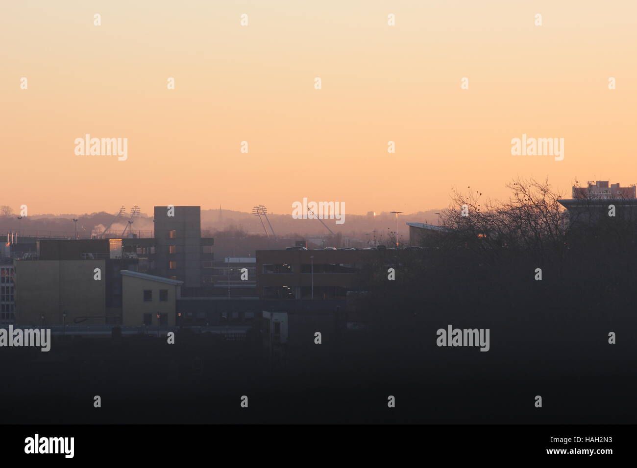 Birmingham sunset uk hi-res stock photography and images - Alamy