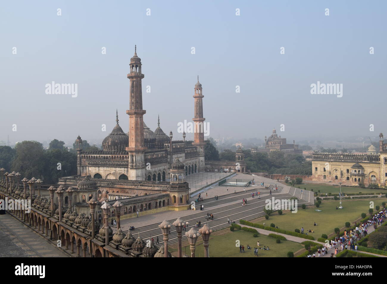 Mosque Side and Aerial View Stock Photo - Alamy