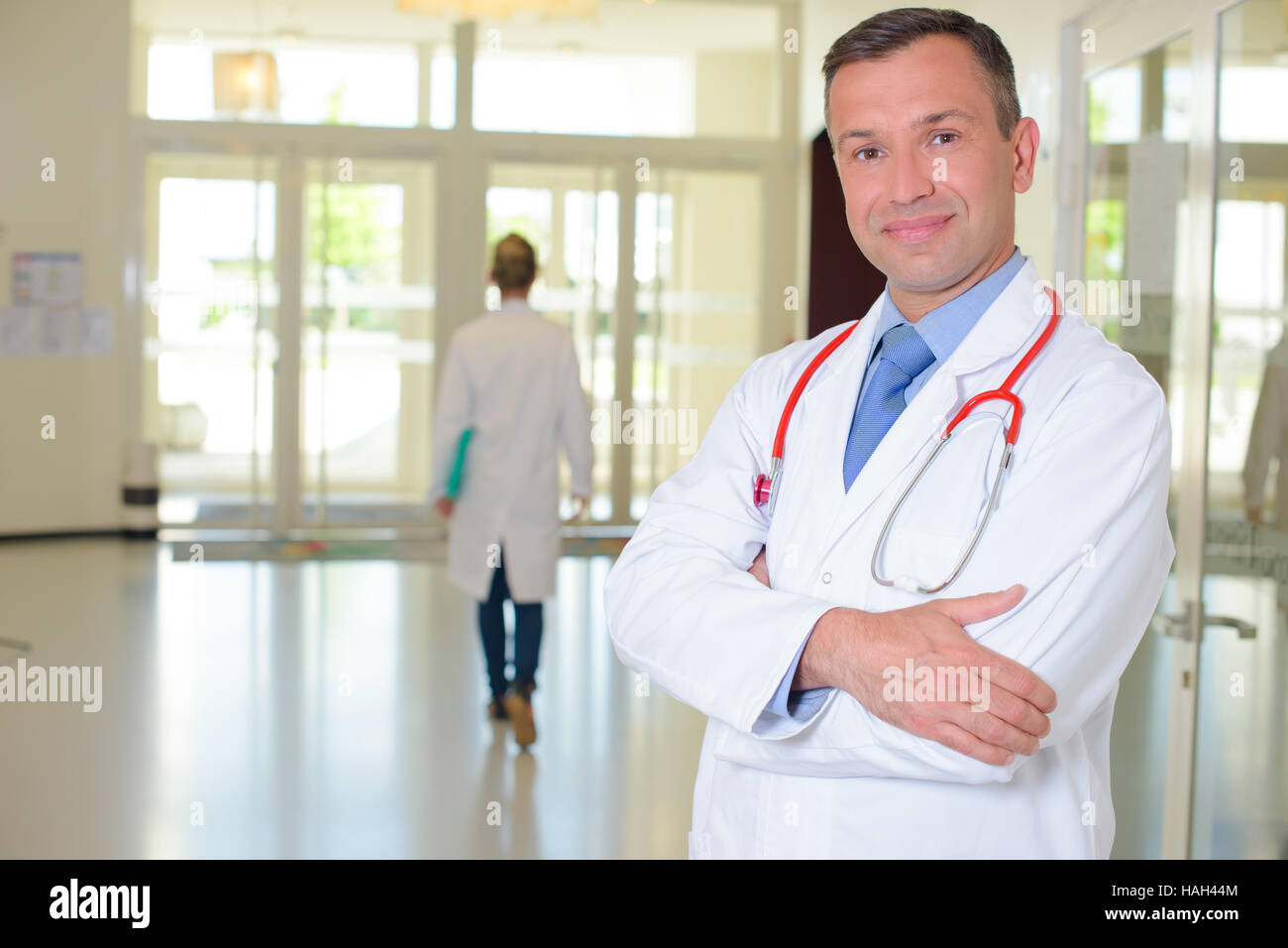 confident doctor posing Stock Photo - Alamy