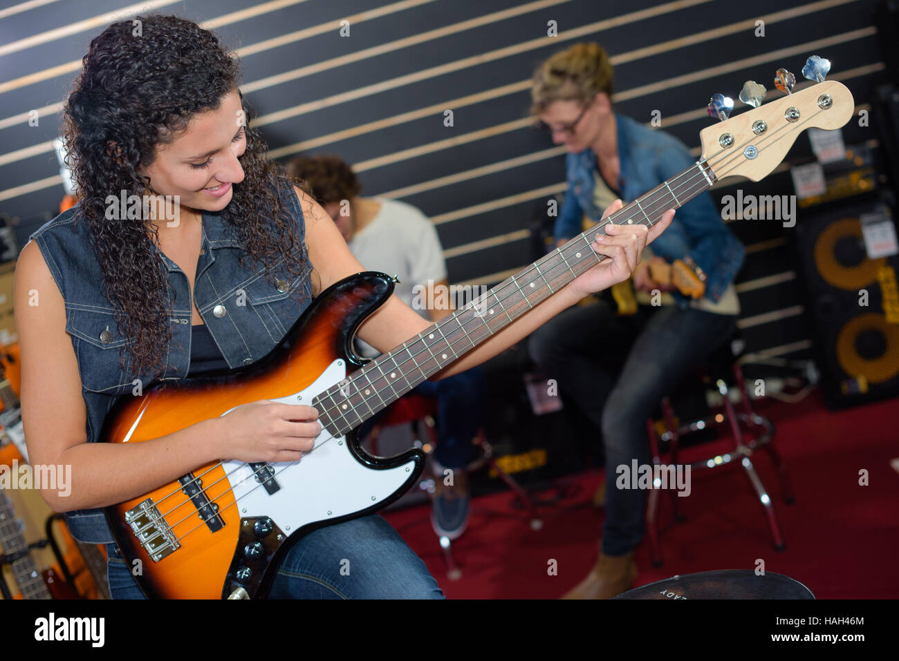 Band rehearsing show hi-res stock photography and images - Alamy