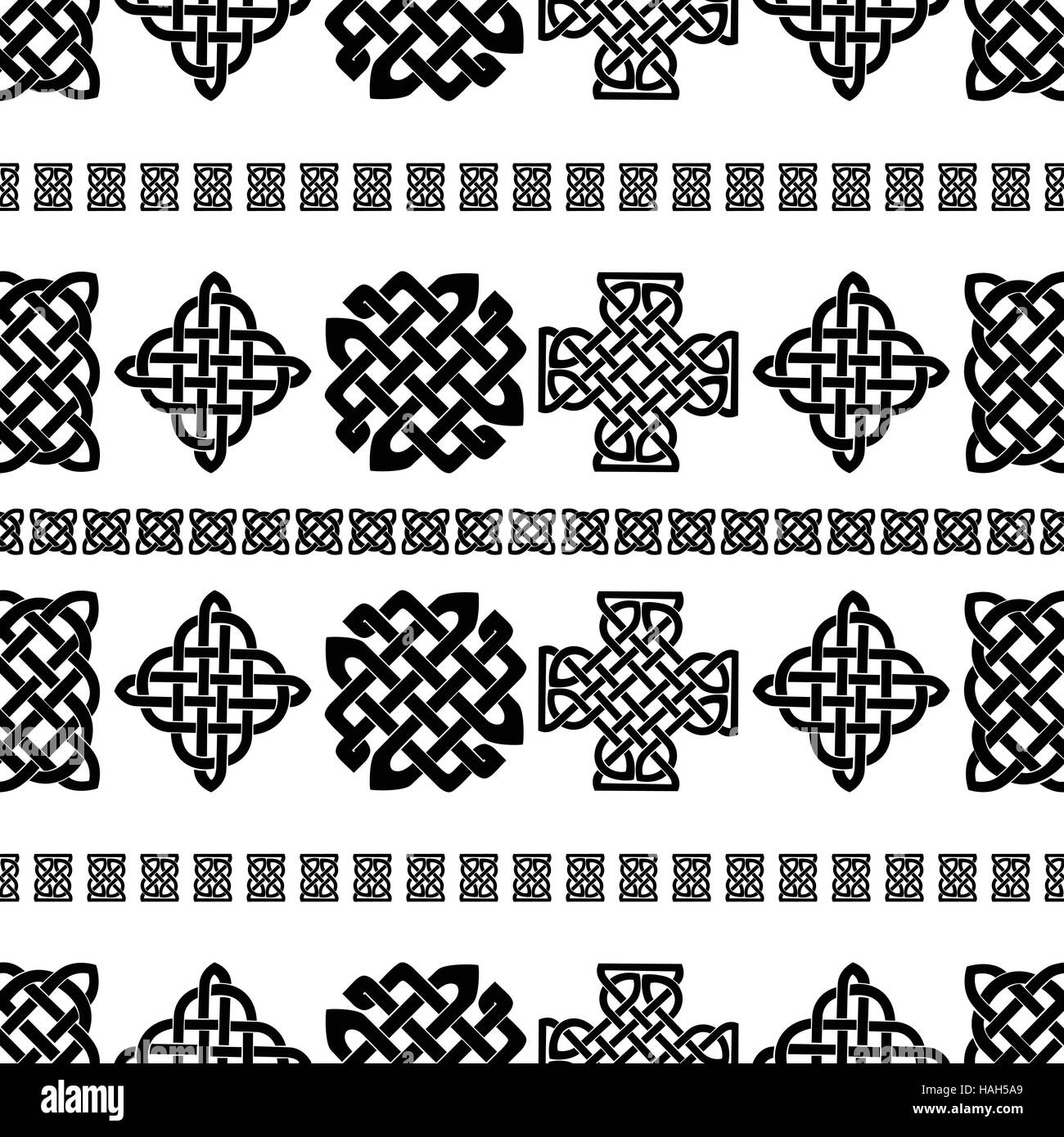 Celtic knot seamless pattern Stock Vector Image & Art - Alamy
