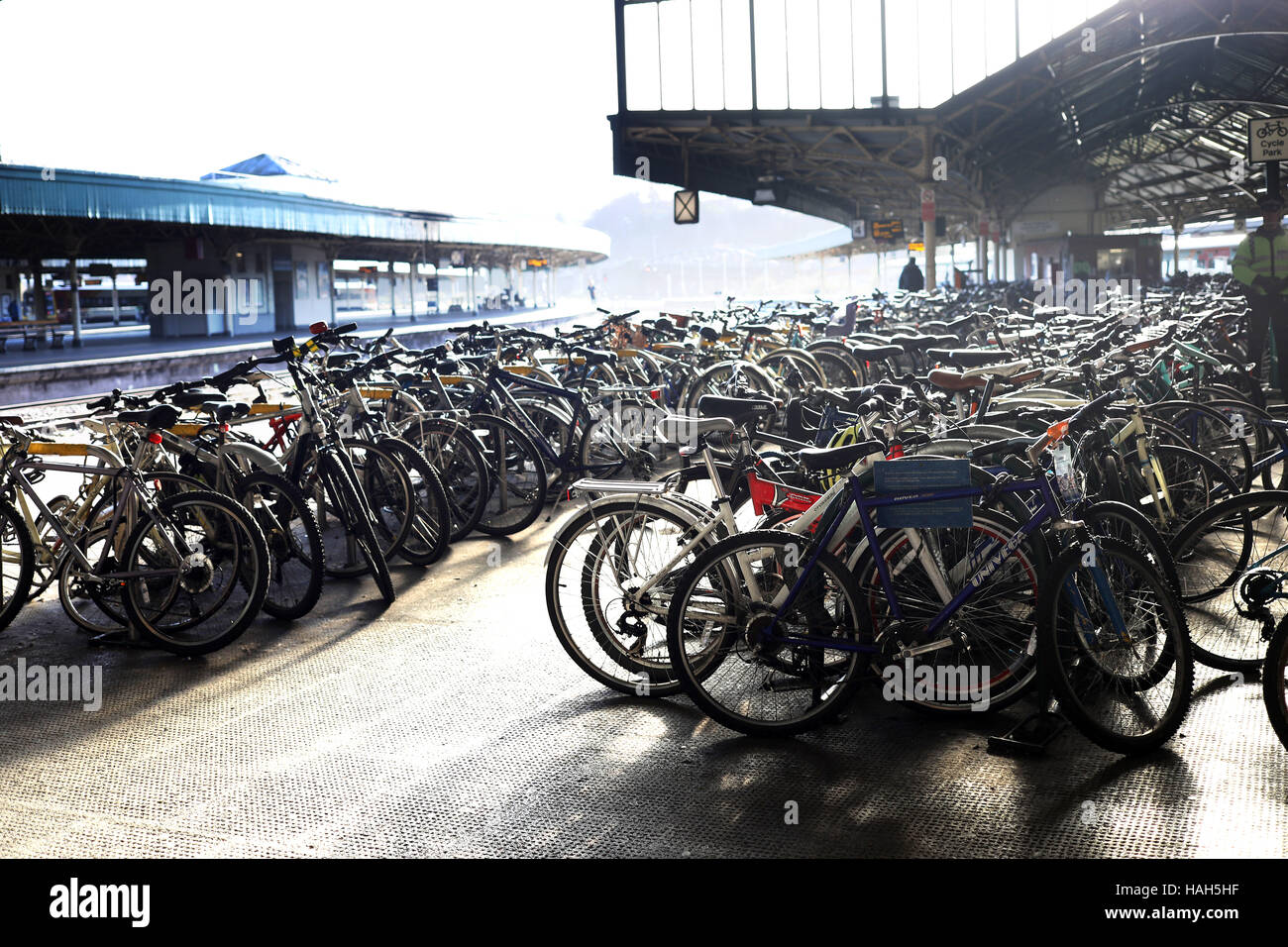 Bike racks hi-res stock photography and images - Alamy