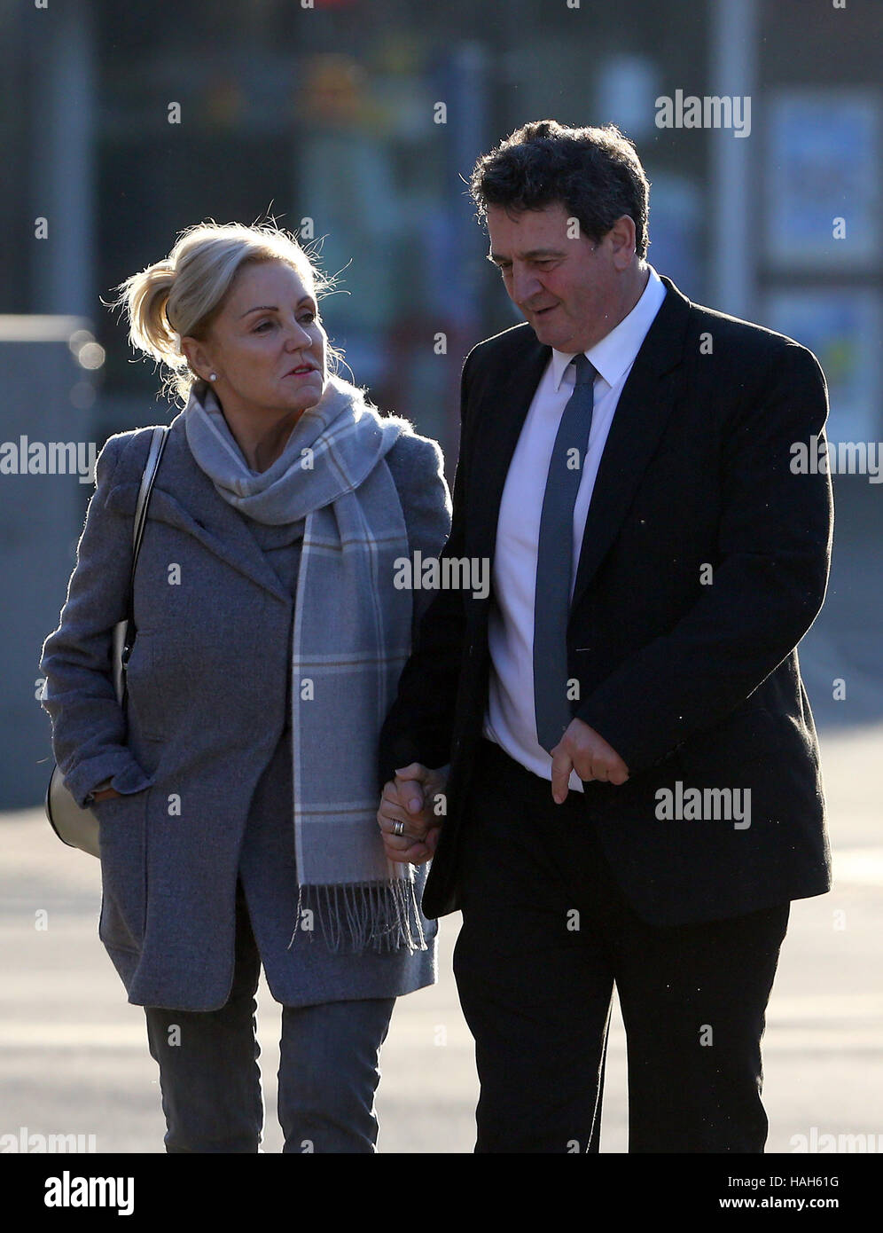 Paul Price, the stepfather of model Katie Price, arrives at Chichester ...