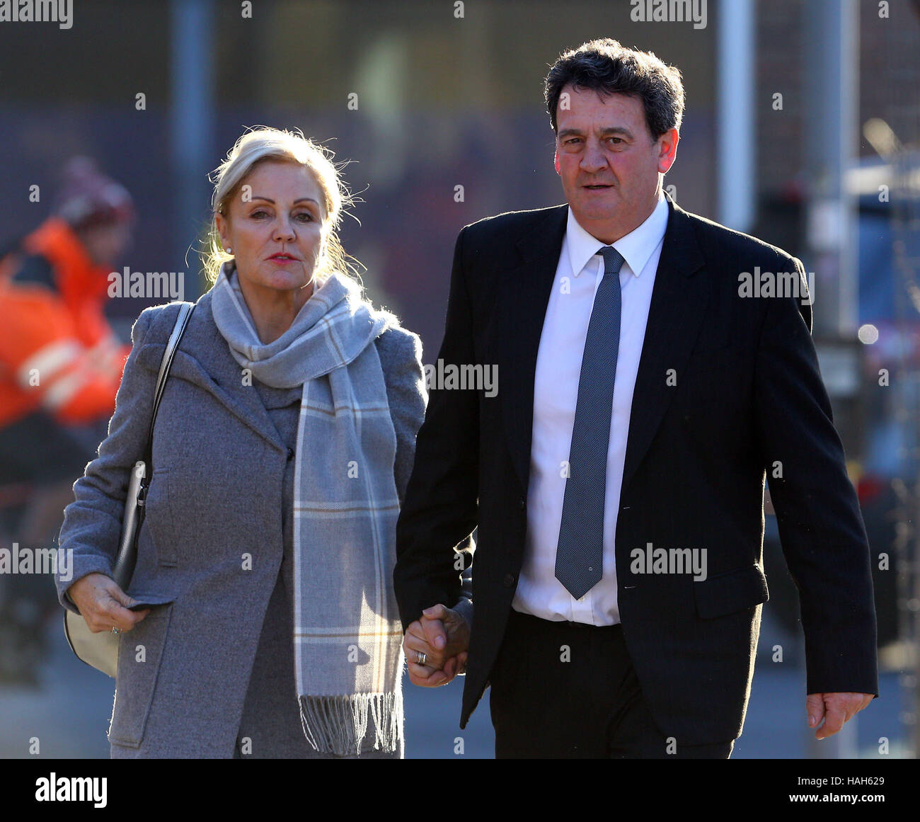 Paul Price, the stepfather of model Katie Price, arrives at Chichester ...