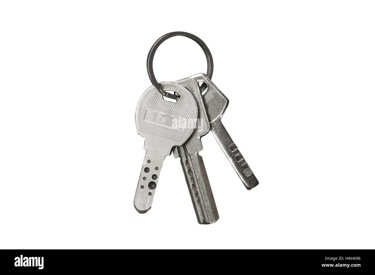 Keys isolated on white background Stock Photo - Alamy
