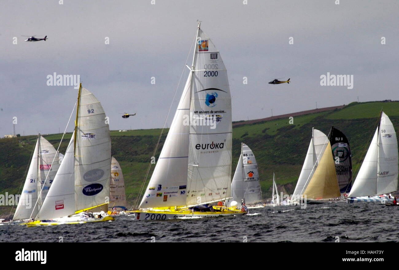 AJAXNETPHOTO. 4TH JUNE, 2000. PLYMOUTH, ENGLAND. - EUROPE 1 NEW MAN ...