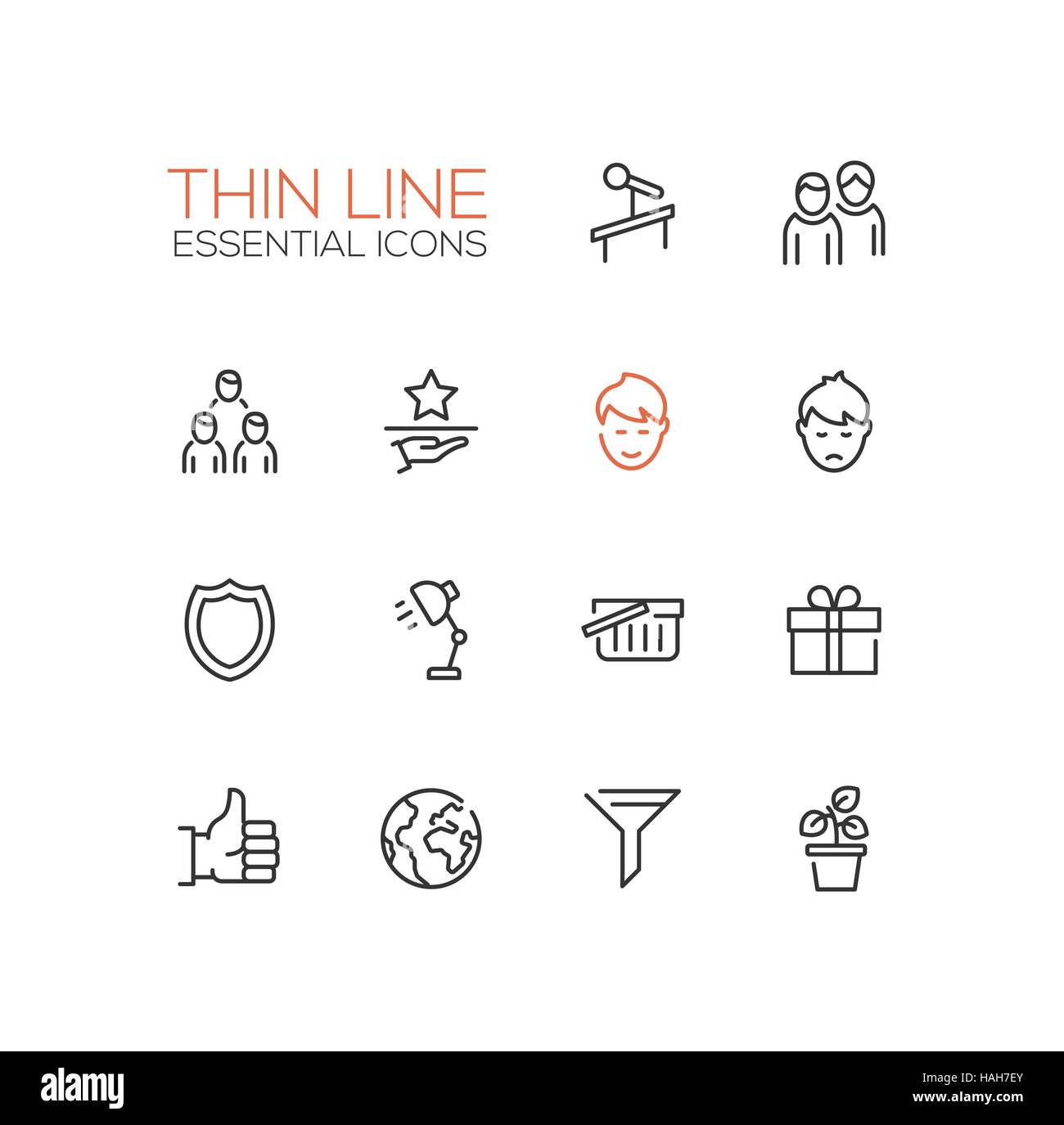 Set up for meeting Stock Vector Images - Alamy