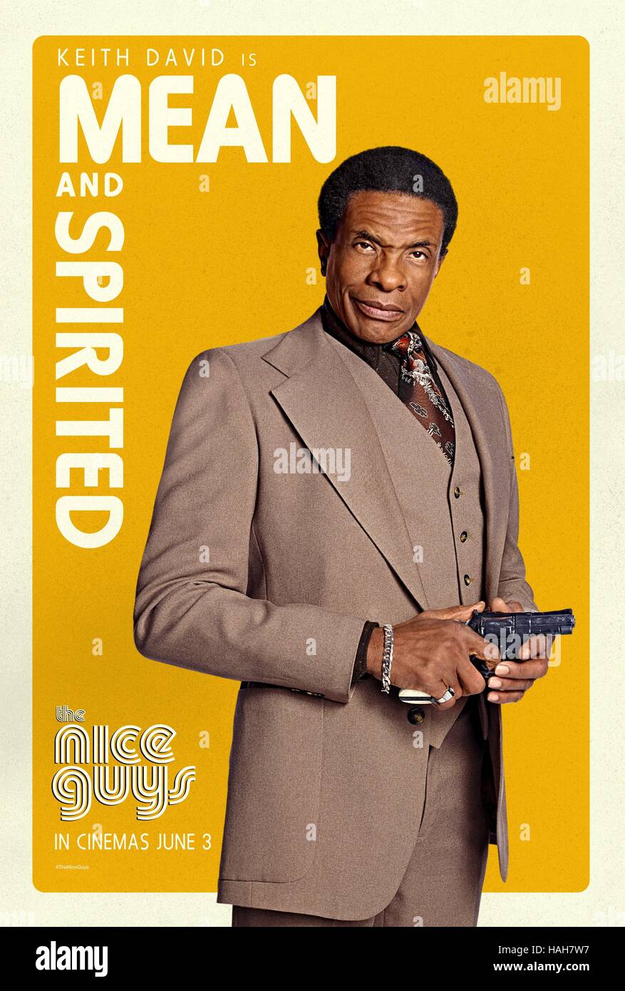 Shane black keith david movie poster usa hi-res stock photography and ...