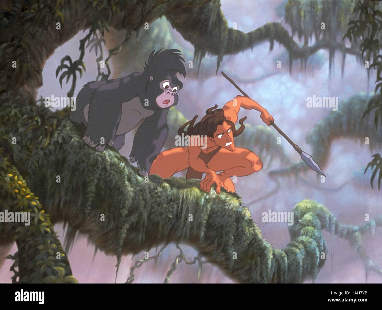 Tarzan Year : 1999 USA Director : Chris Buck Kevin Lima Animation Stock ...