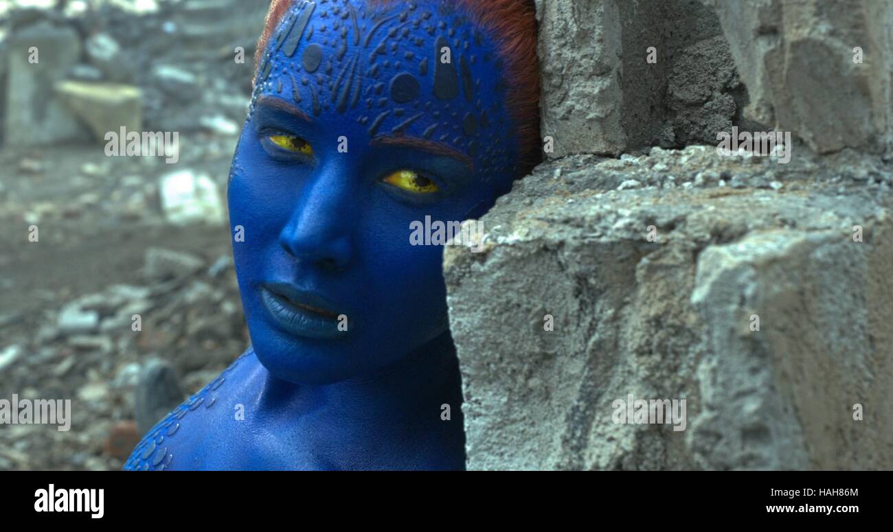 Mystique jennifer lawrence hi-res stock photography and images - Alamy