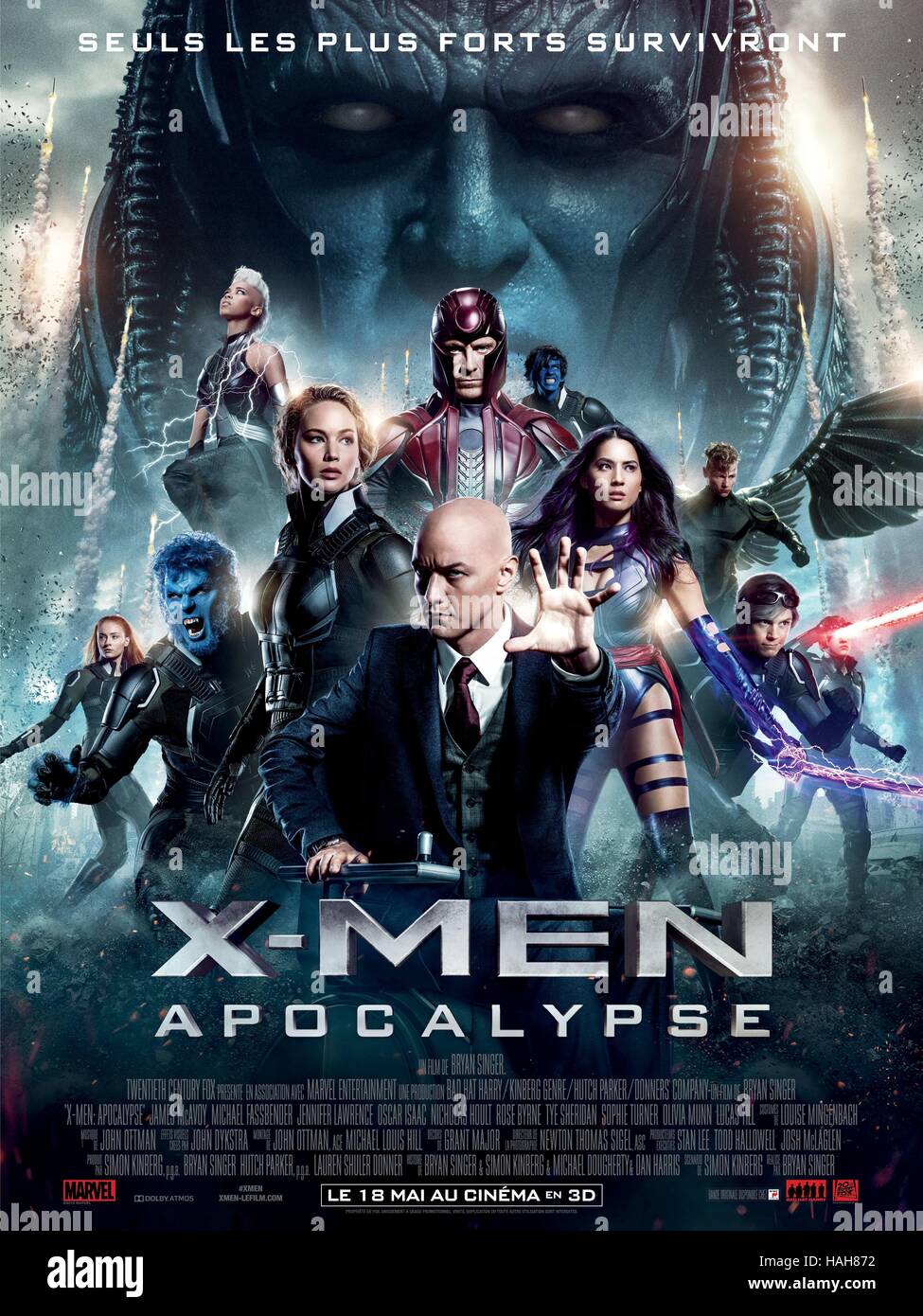 X-Men: Apocalypse Year : 2016 USA Director : Bryan Singer James McAvoy, Jennifer Lawrence ...