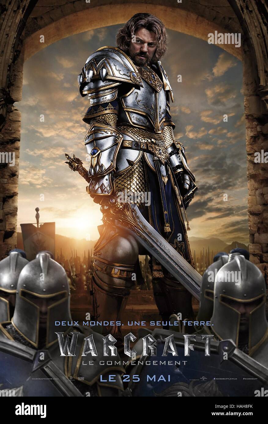 Duncan jones dominic cooper movie poster fr hi-res stock photography ...