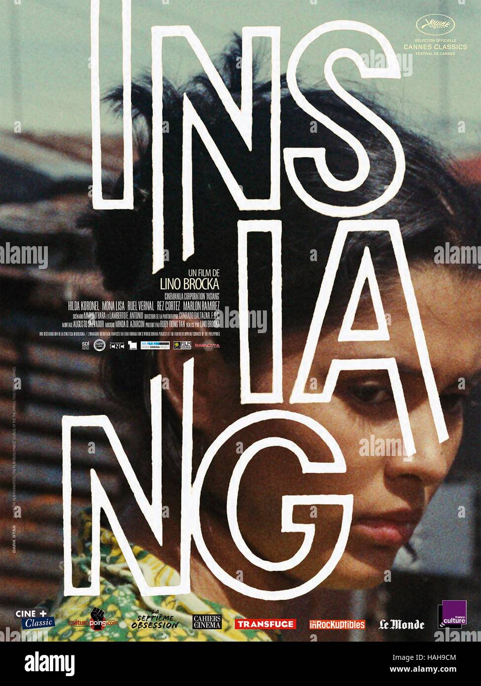 Insiang Year : 1976 Philippines Director Lino Brocka Hilda Koronel ...