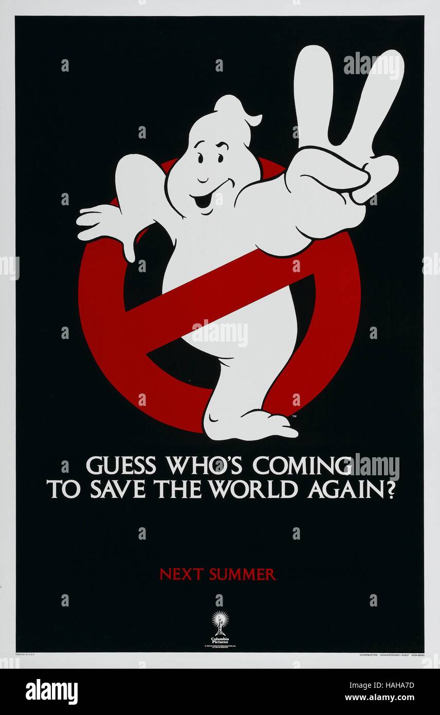 Ghostbusters 2 Year : 1989 USA Director : Ivan Reitman Stock Photo - Alamy