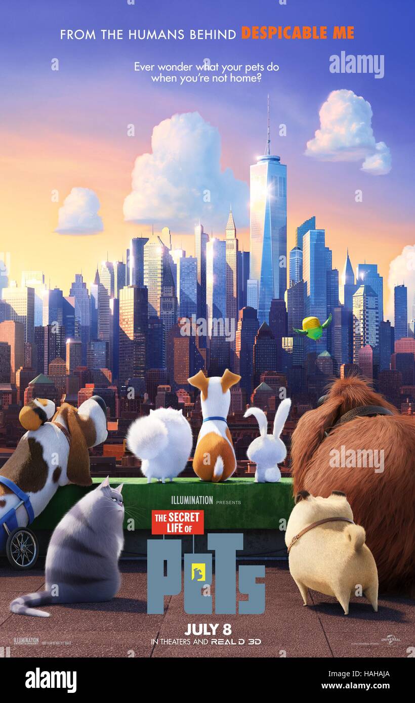 Secret life of pets poster hi-res stock photography and images - Alamy