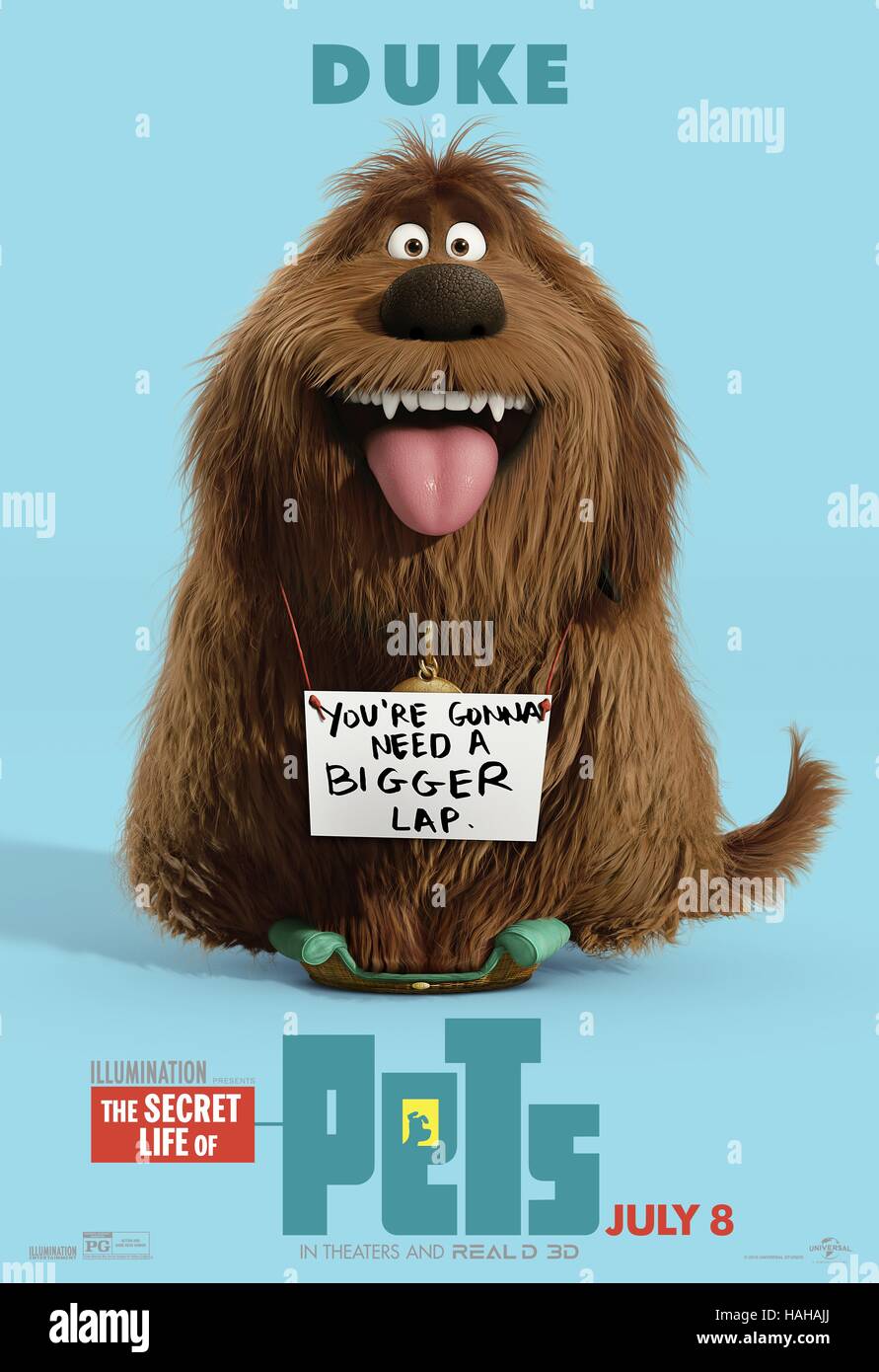 The Secret Life of Pets Year : 2016 USA / Japan Director : Yarrow ...