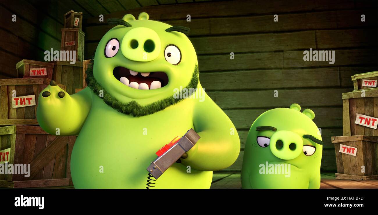 Angry birds pig hi-res stock photography and images - Alamy
