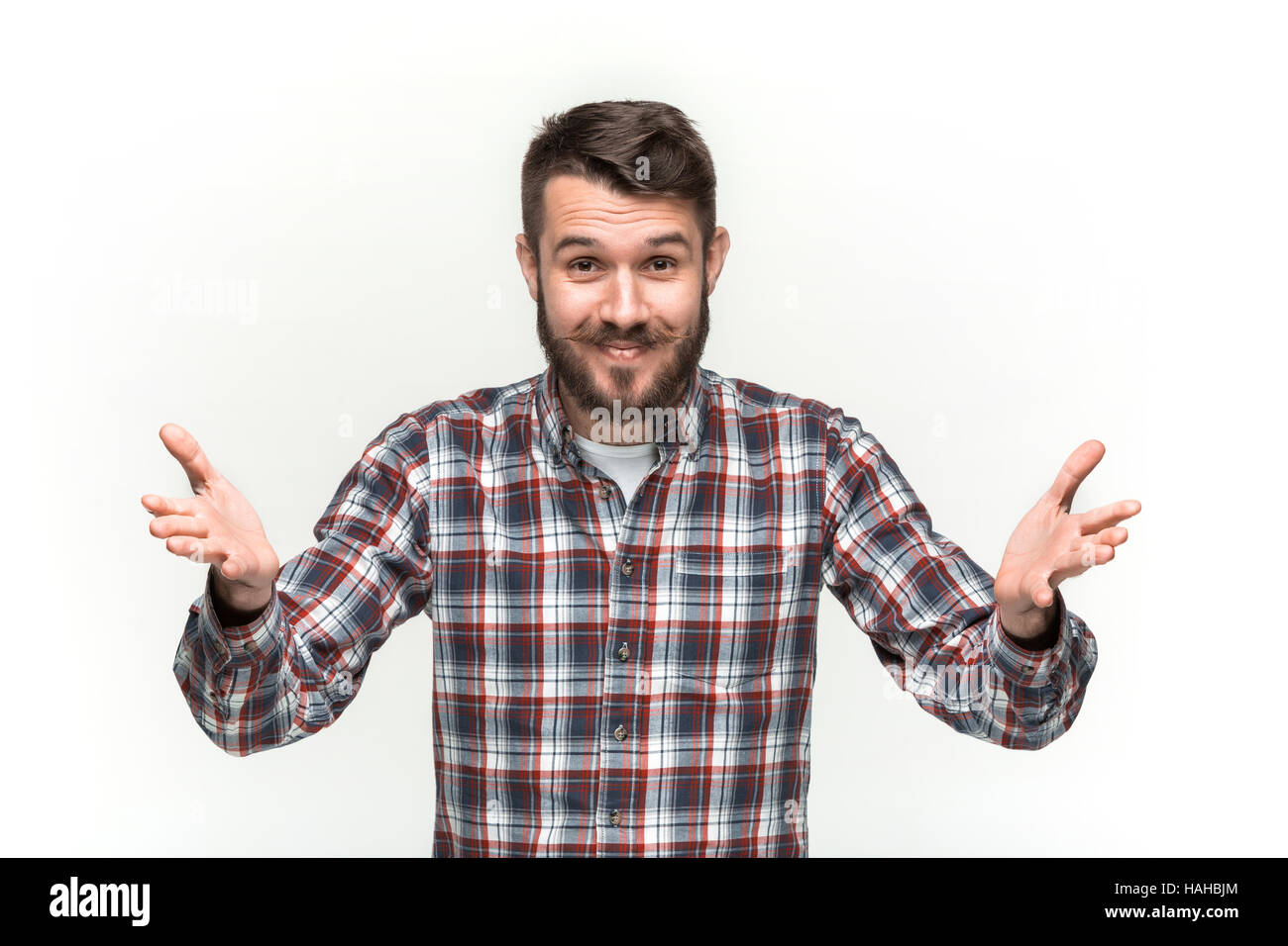 The young man looking at camera Stock Photo - Alamy