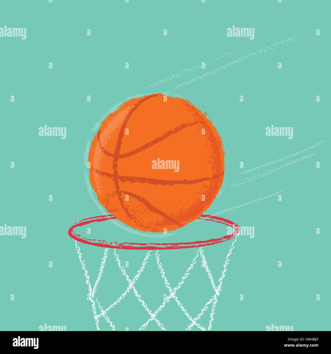 Basketball. Vector illustration Stock Vector Image & Art - Alamy