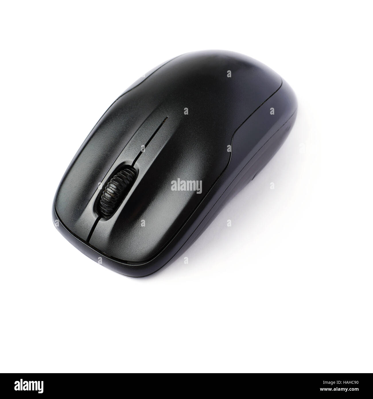 Wireless computer mouse isolated over white background Stock Photo - Alamy