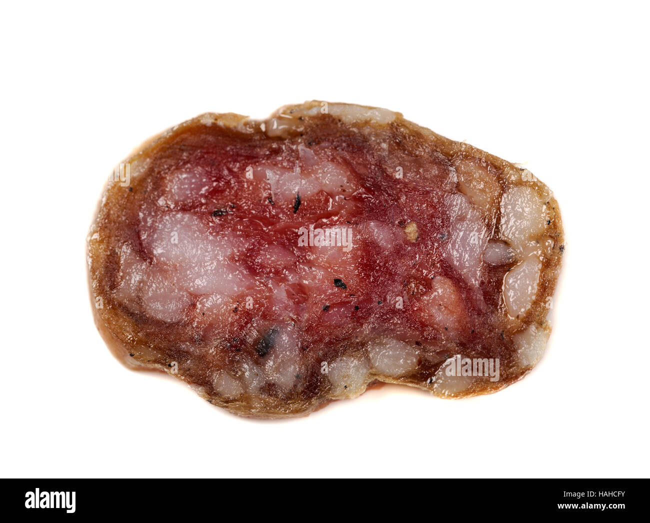 Fouette sausage sliced close up hi-res stock photography and images - Alamy