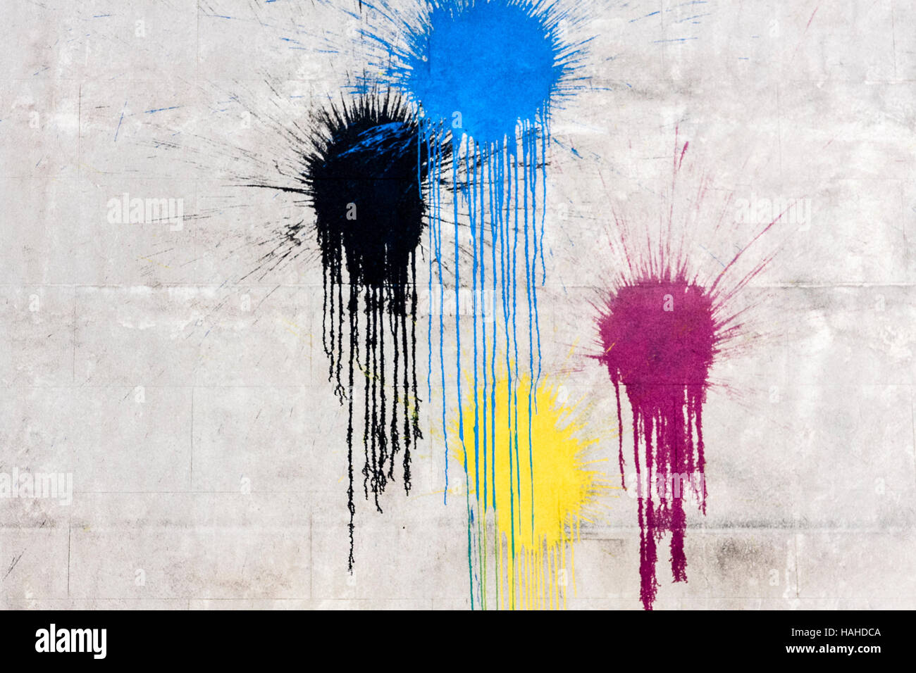 Paint splatter art hi-res stock photography and images - Alamy