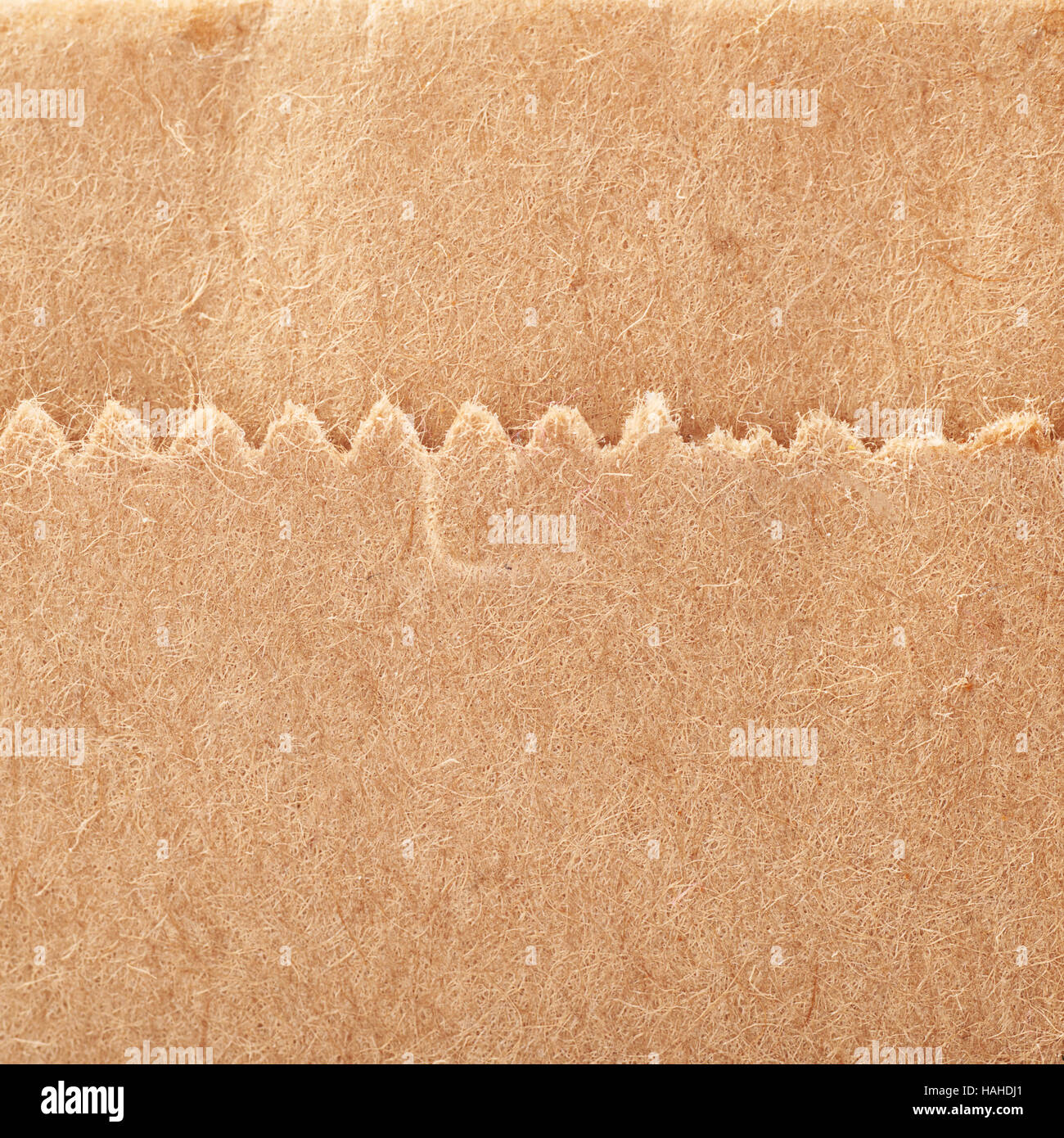 Packaging paper texture with seam as abstract background Stock Photo ...