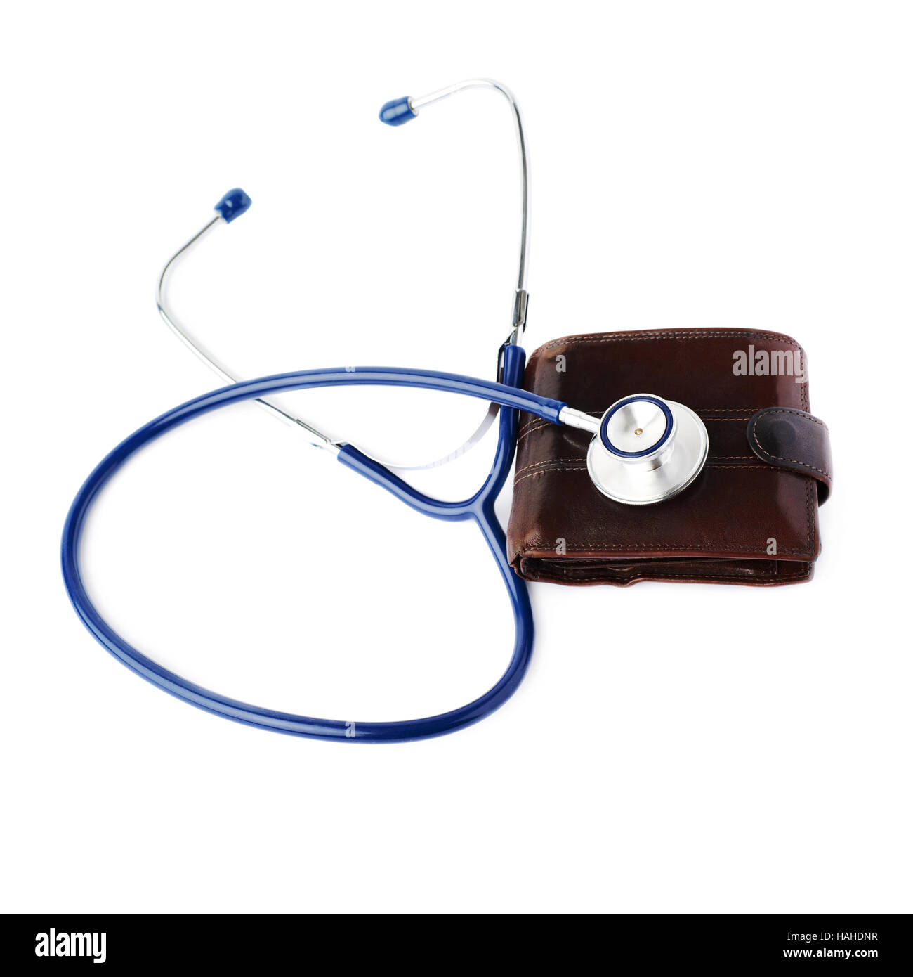 Close up view of stethoscope over isolated white background Stock Photo ...