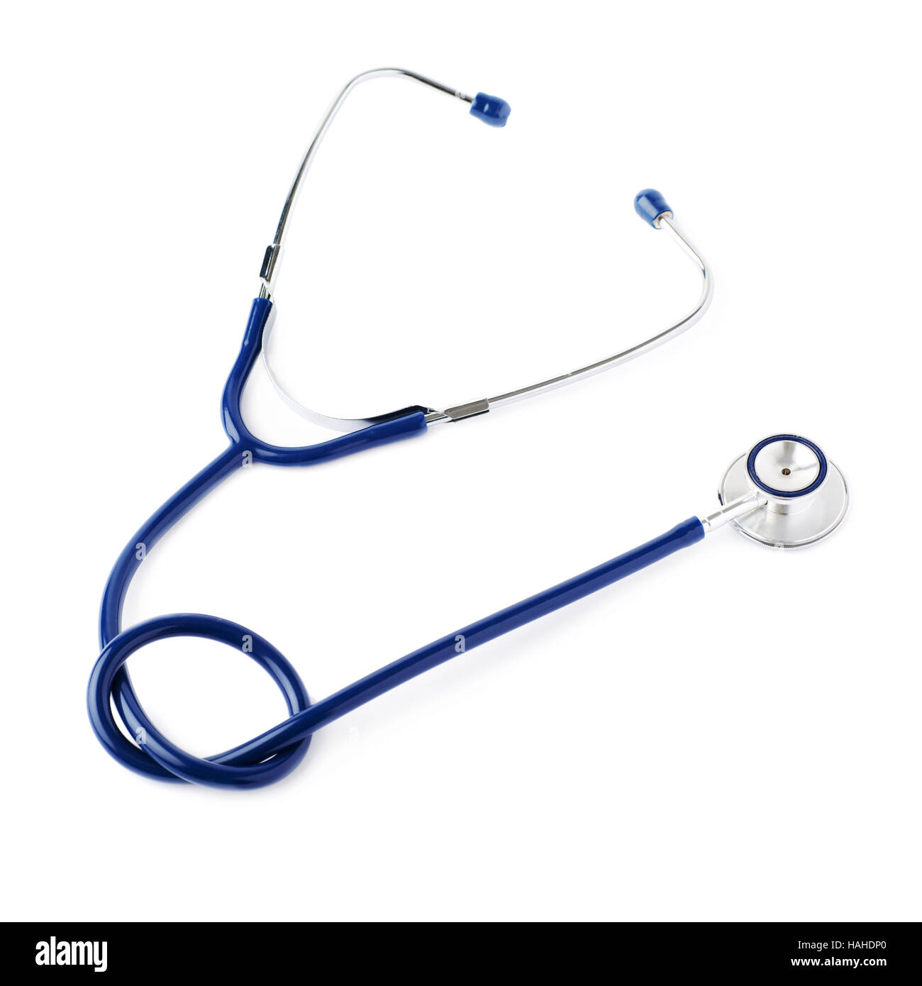 Close up view of stethoscope over isolated white background Stock Photo ...