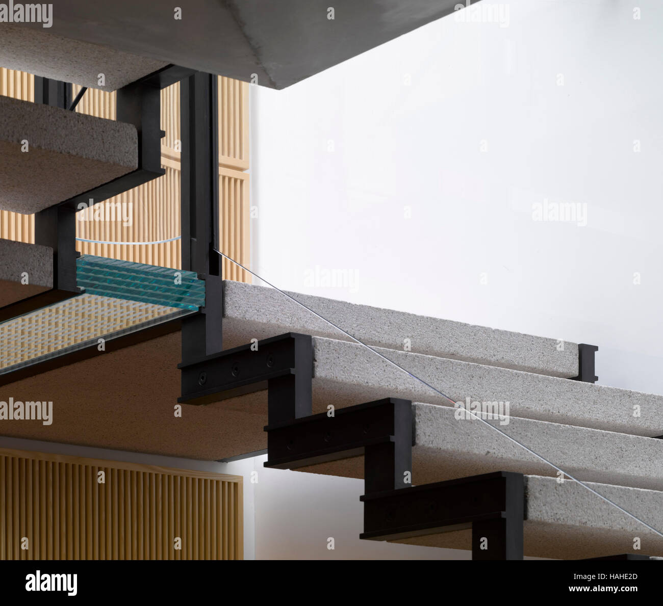 Stair detail in private residence. Architectural Stock, Various, United ...