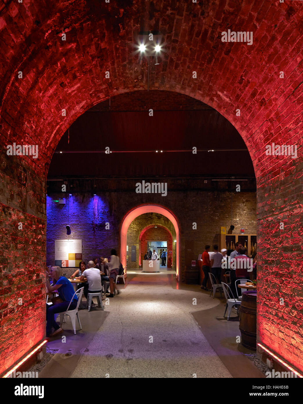 Interior view of Vinopolis London. Architectural Stock, Various, United ...