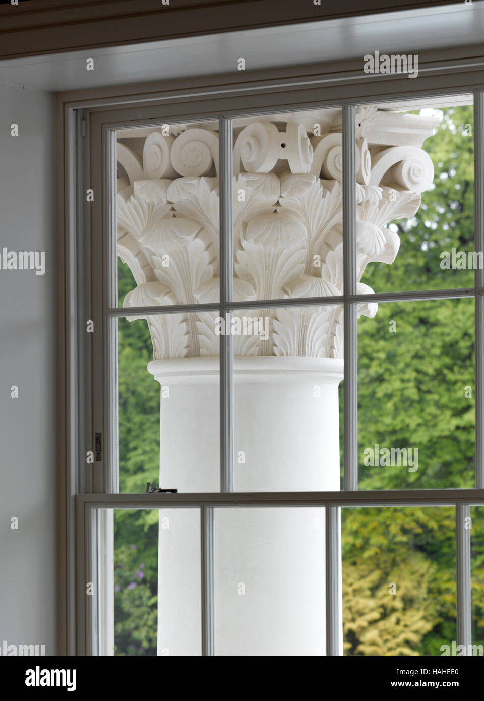 Corinthian Column framed through window. Architectural Stock, Various ...
