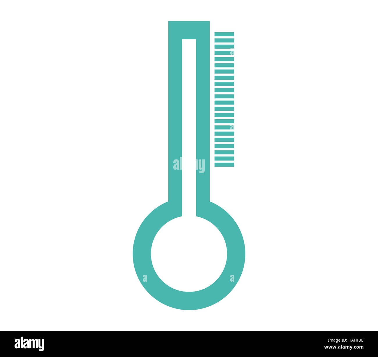 icon temperature thermometer Stock Photo - Alamy